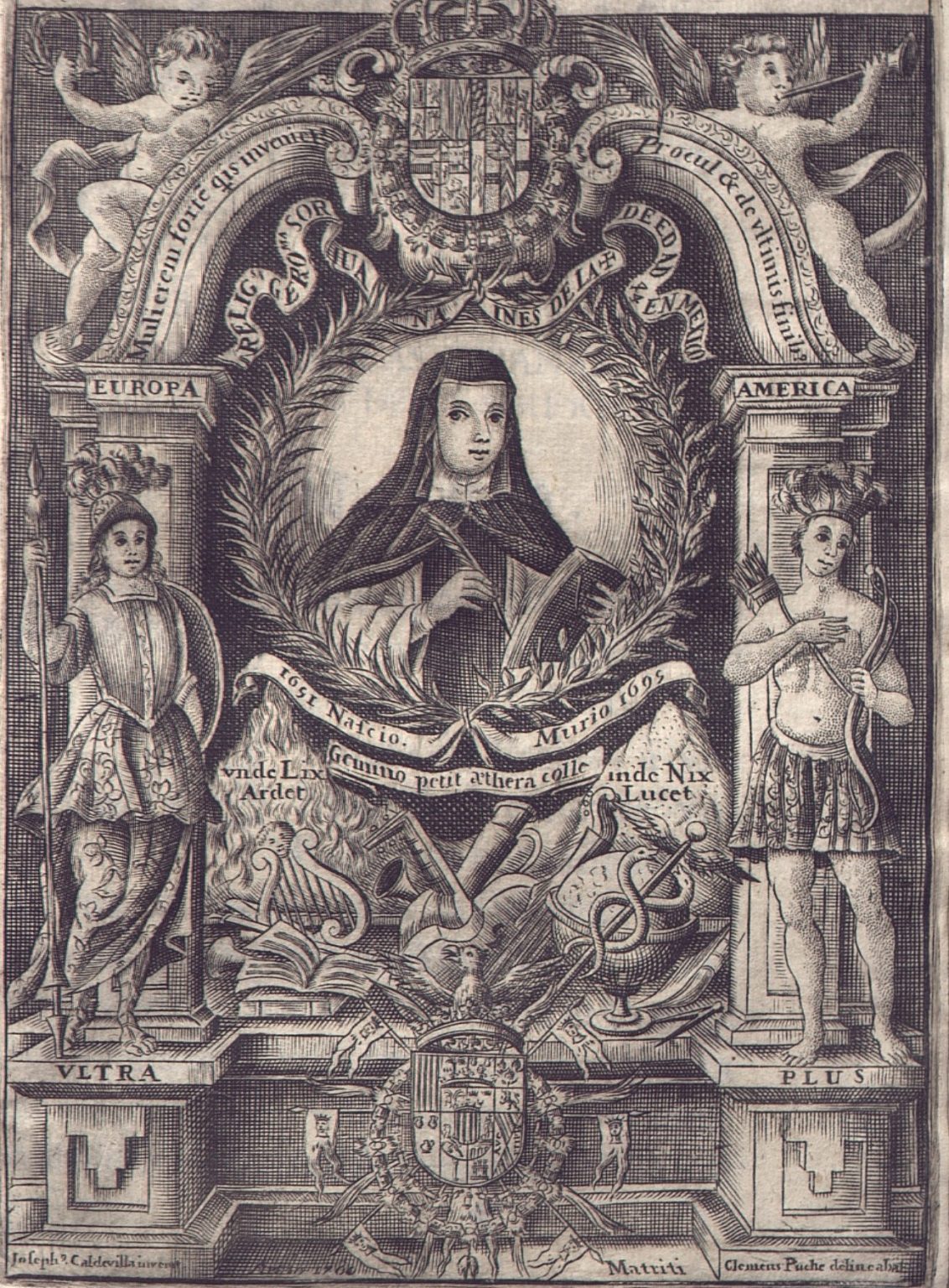 Sor Juana Inés de la Cruz | Universidad de Valladolid. Biblioteca Histórica